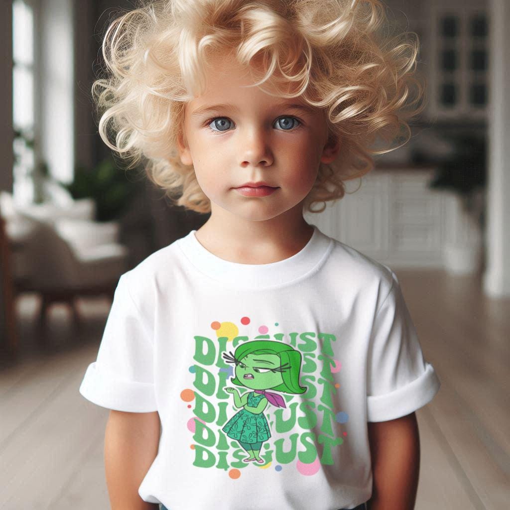 Vibrant Disgust Png File: Unique Character Art of Inside Out2 Png and ...