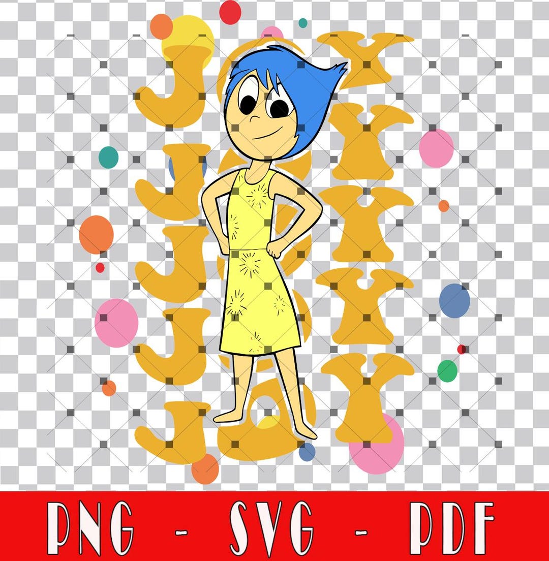 Joy Png, Inside Out 2, Joy, Inside Out, Printable Png, Inside Out Png ...