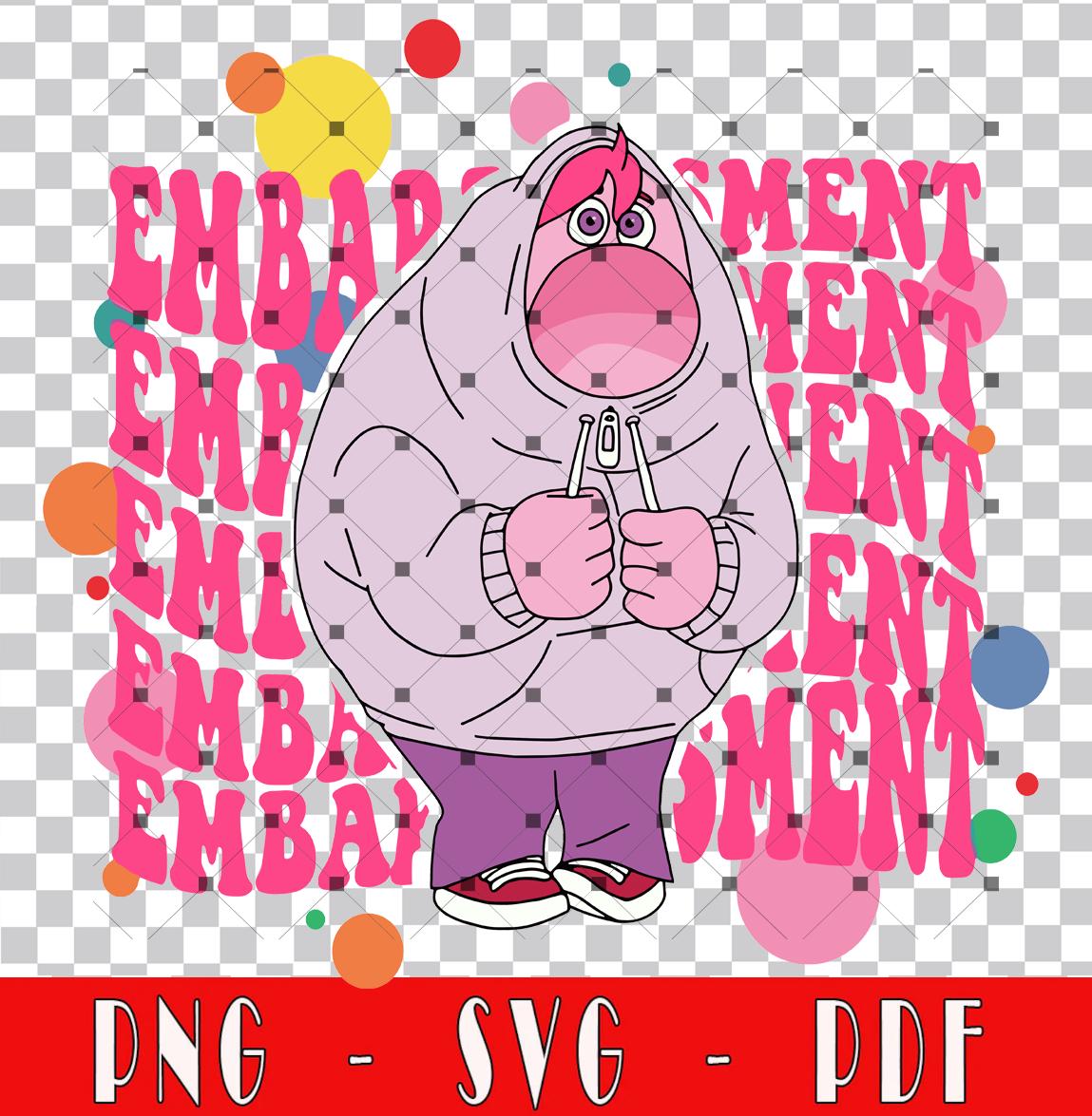 Inside Out 2 PNG SVG, Inside Out 2 Anger, Joy, Disgust, Sadness, Fear ...
