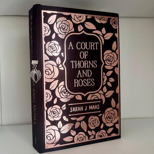 Custom ACOTAR Silver Sprayed Edges Rebound Books - Turn Any Paperback ...