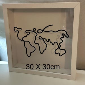 Personalised Travel Box Frame Memories Adventure Souvenir Keepsake ...