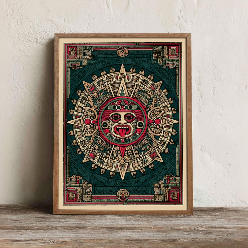 Aztec Posters for Walls - Etsy