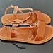 Moroccan Leather Sandals, Women's Leather Sandals, Handmade Summer ...