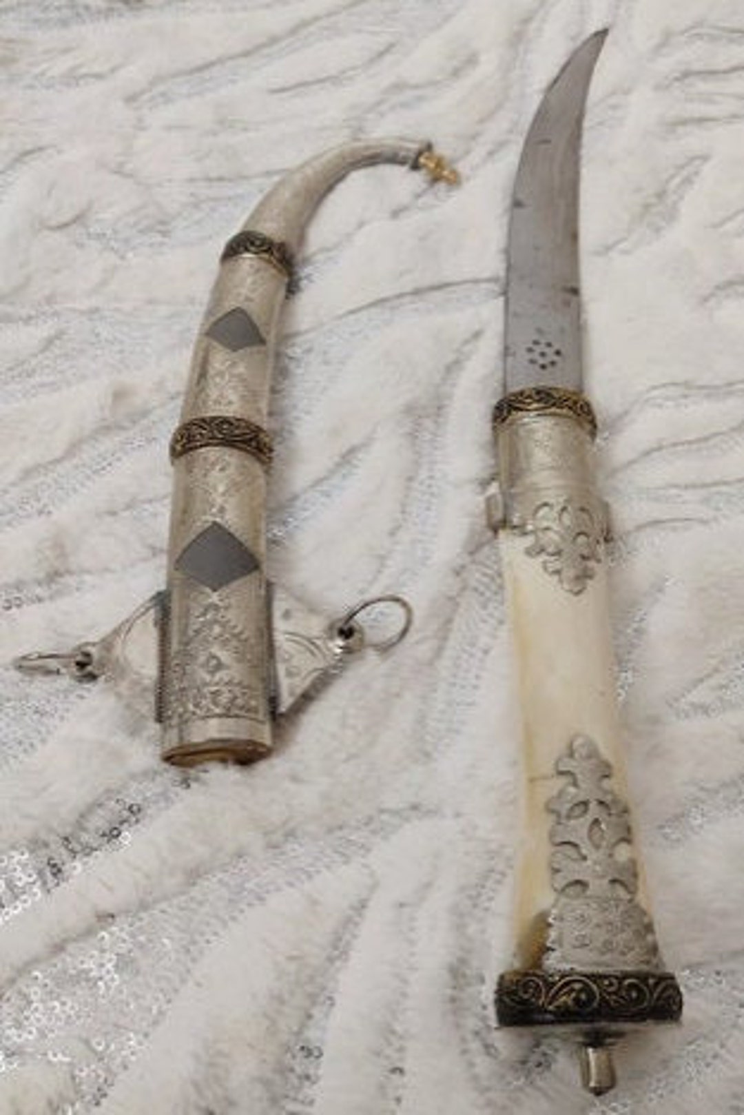 Handcrafted Arab Dagger Moroccan Exquisite Timeless Elegance With a ...