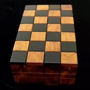 Puzzle Box Secret Thuya Wood Moroccan Hide Stuf, Brain Teaser, Moroccan ...