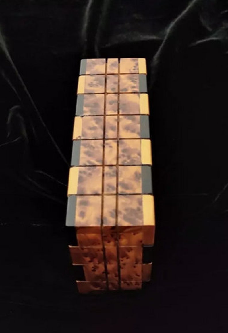 Puzzle Box Secret Thuya Wood Moroccan Hide Stuf, Brain Teaser, Moroccan ...