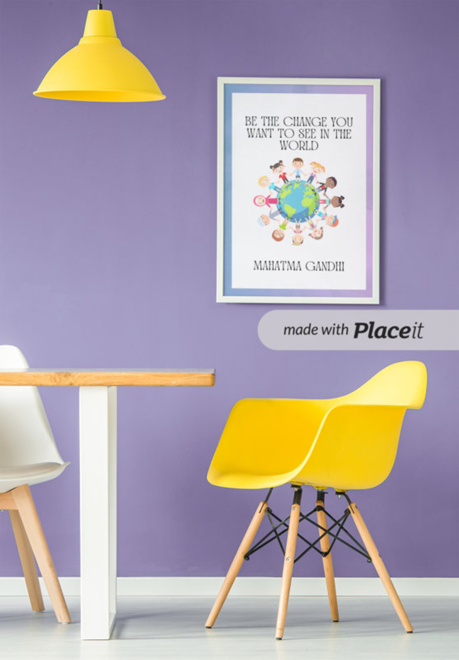 Be the Change Classroom Poster - Etsy