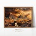 Great Pyramids Oil Painting, Wall Digital Art Print, History Art ...