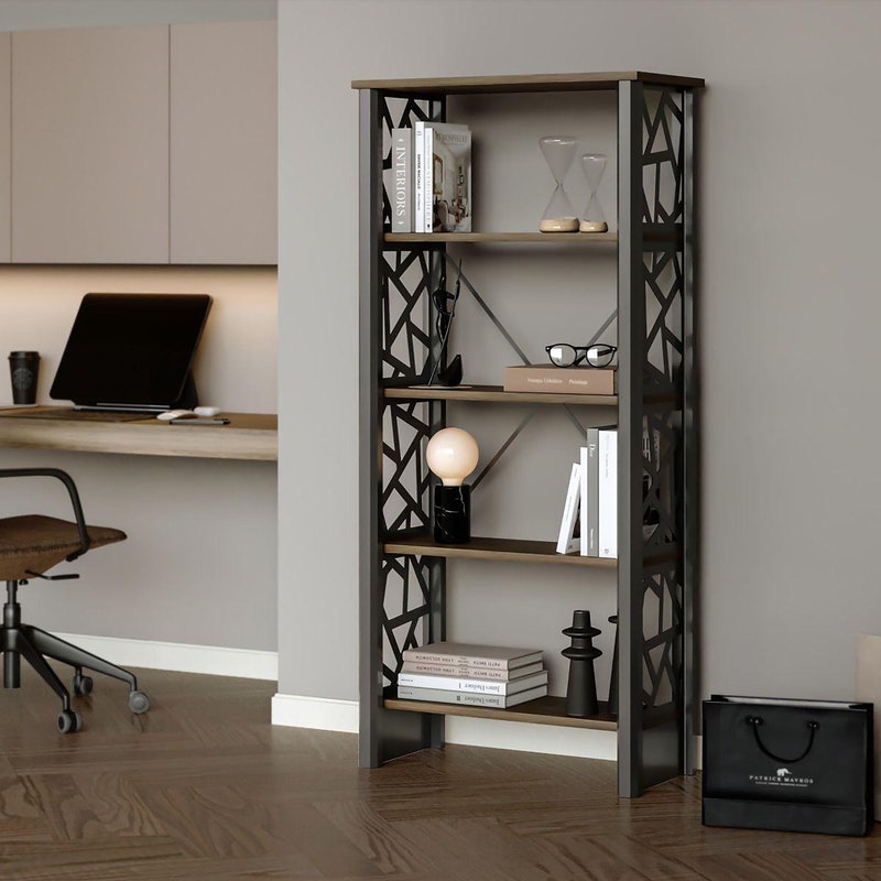 Industrial Bookcase - Etsy