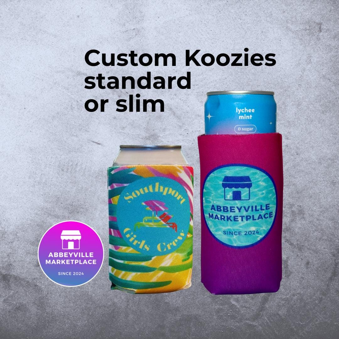 Personalized Event Koozies: Custom Design Can Coolers - Etsy