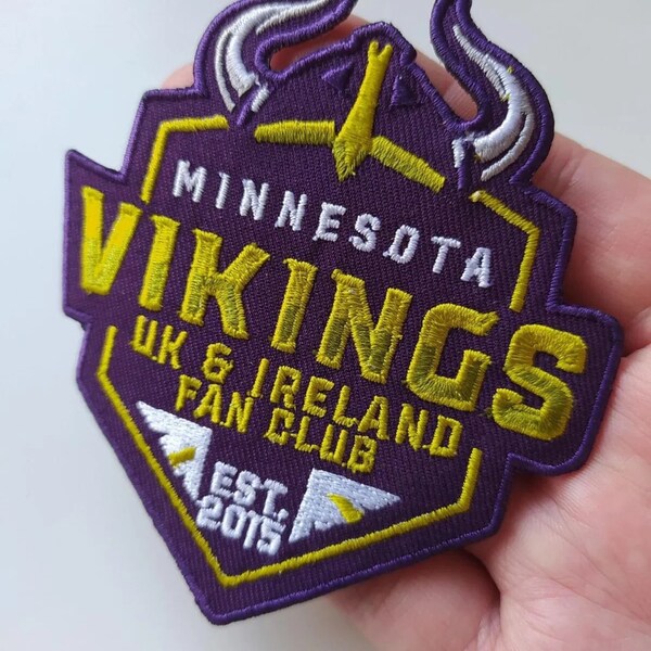 Vikings Patch - Etsy