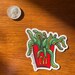 Tentacle French Fries Sticker | Horror Mcdonald's Art | Green Tentacles ...