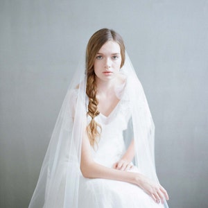 Bridal Veil - Floating Lace Circle Veil - Style 710 - Made to Order - Etsy