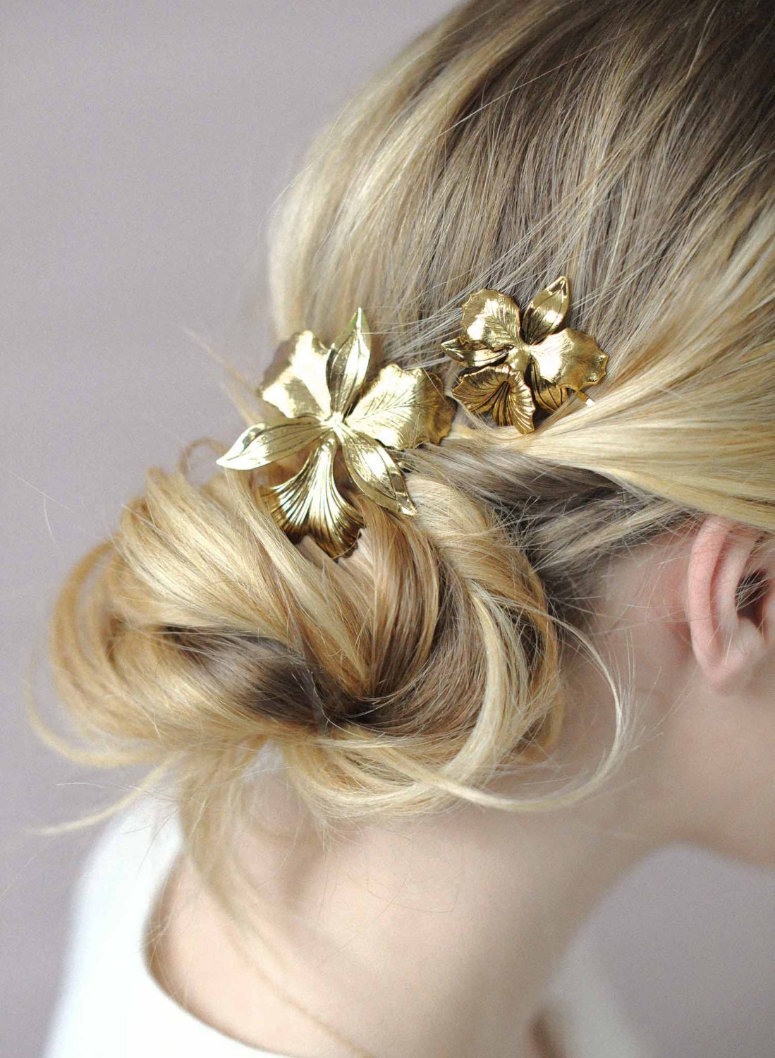Bridal Hair Pins Iris Bobby Pin Pair Style 662 Ready to - Etsy