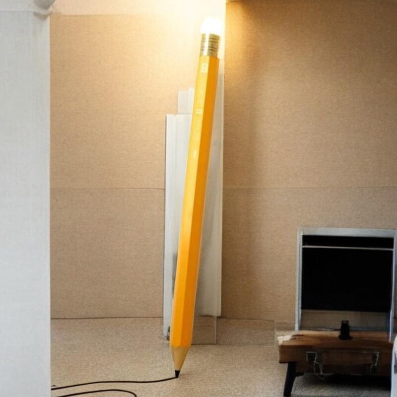 Pencil Lamp - Etsy
