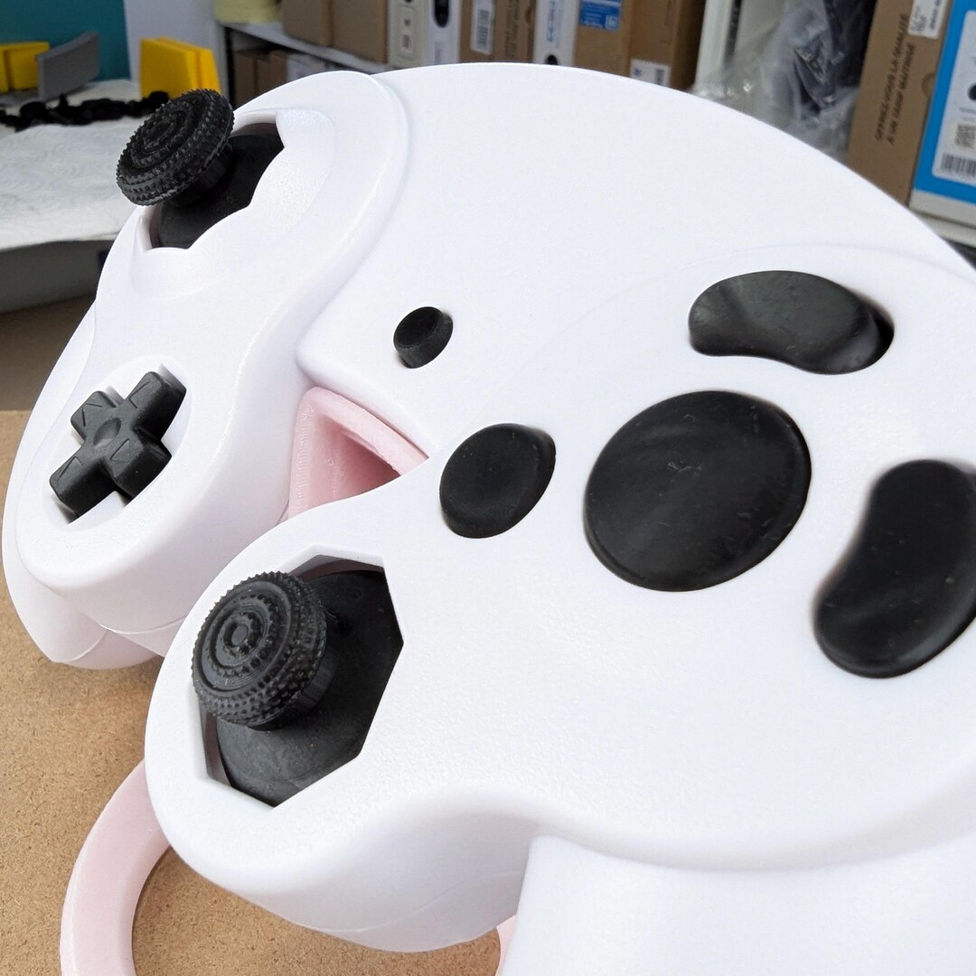 Black Resin Bald Shorter Buttons for Gamecube Controller, Personalized ...