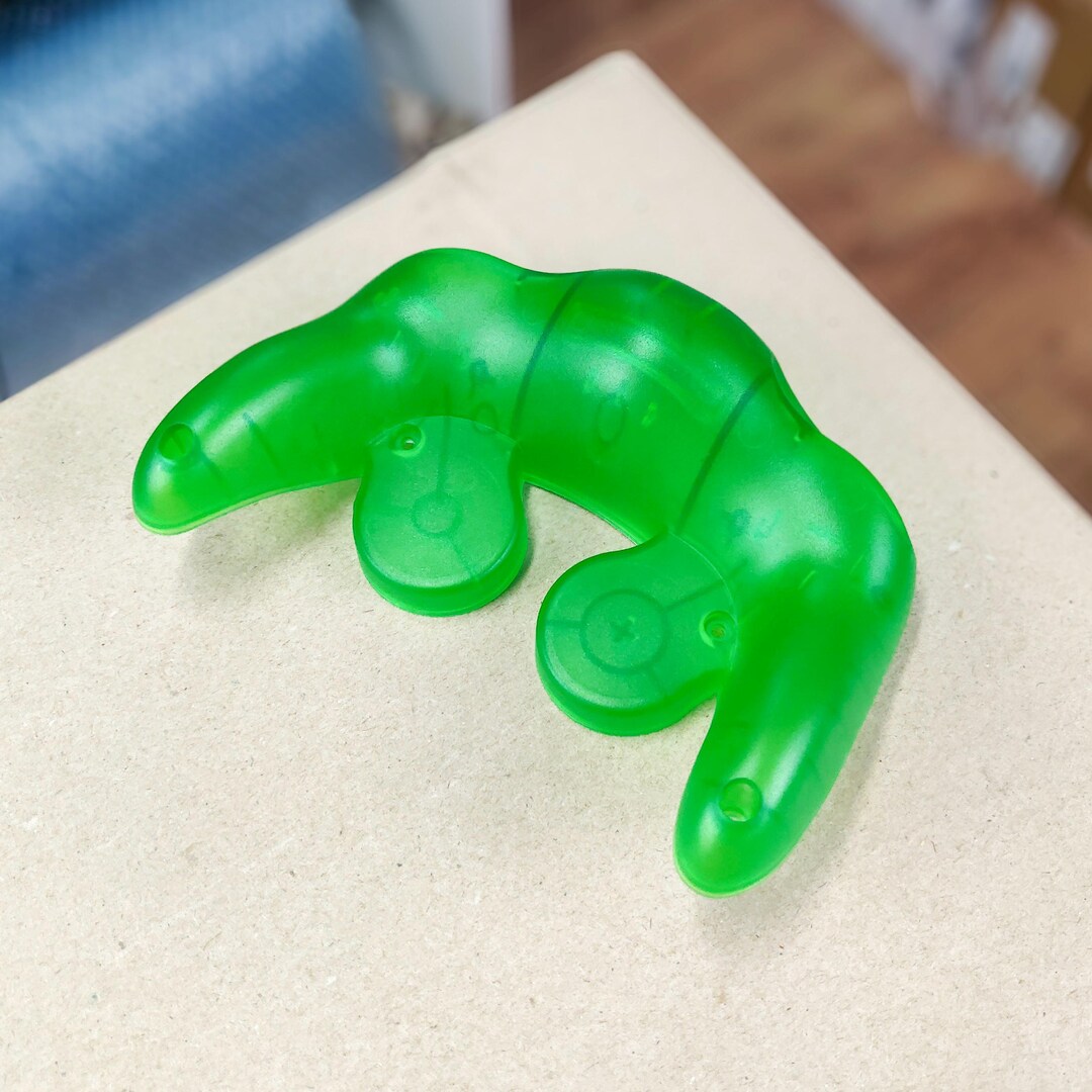 Clear Green Shell for Gamecube Controller Customization, Personalized ...
