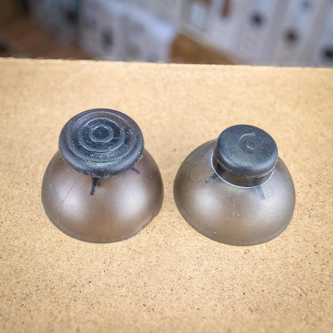 Transparent Black OEM Buttons for Gamecube Controller, Personalized ...