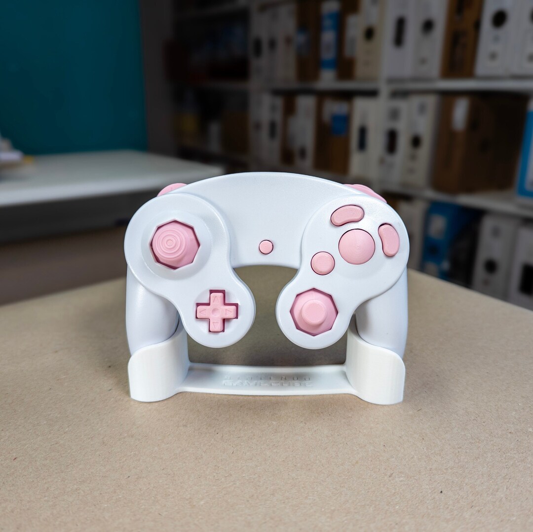 Sakura Pink Bald Shorter Buttons for Gamecube Controller, Personalized ...