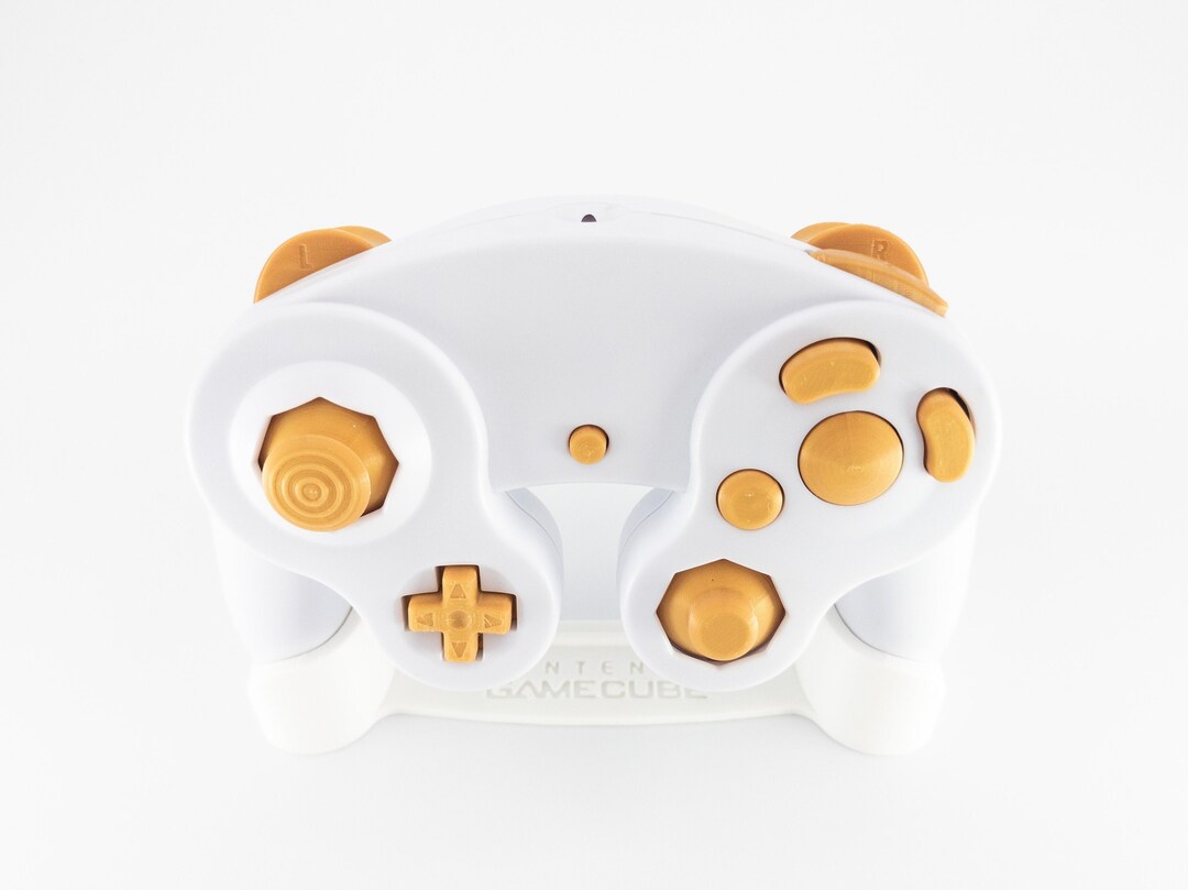 Custom Bald Shorter Buttons for Gamecube Controller Personalized ABXY ...