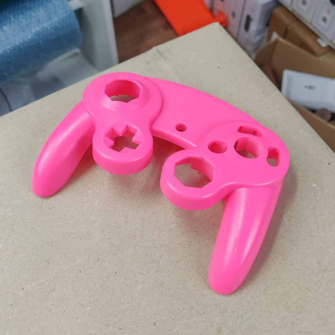 Neon Pink Shell for Gamecube Controller Customization, Personalized ...