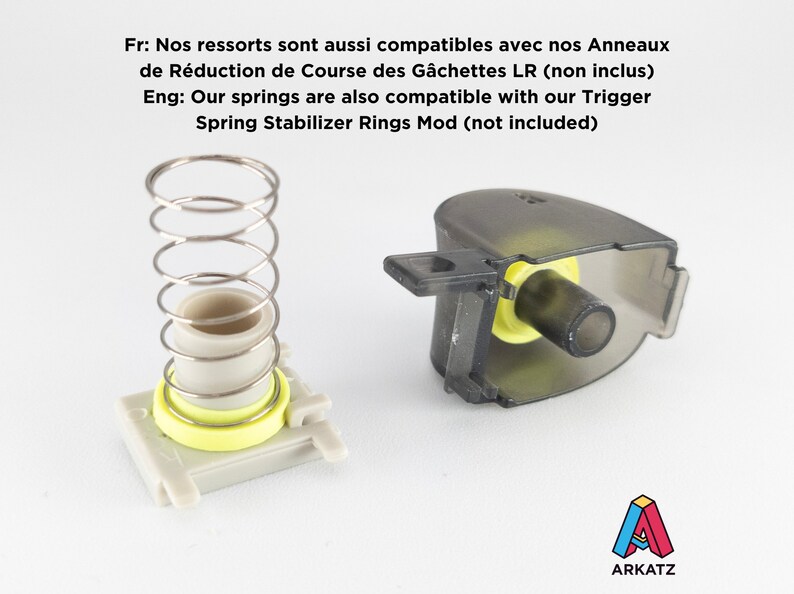 1 Pair of Gamecube Controller Custom Springs to Mod LR Triggers, Original Fixing Parts, OEM ...