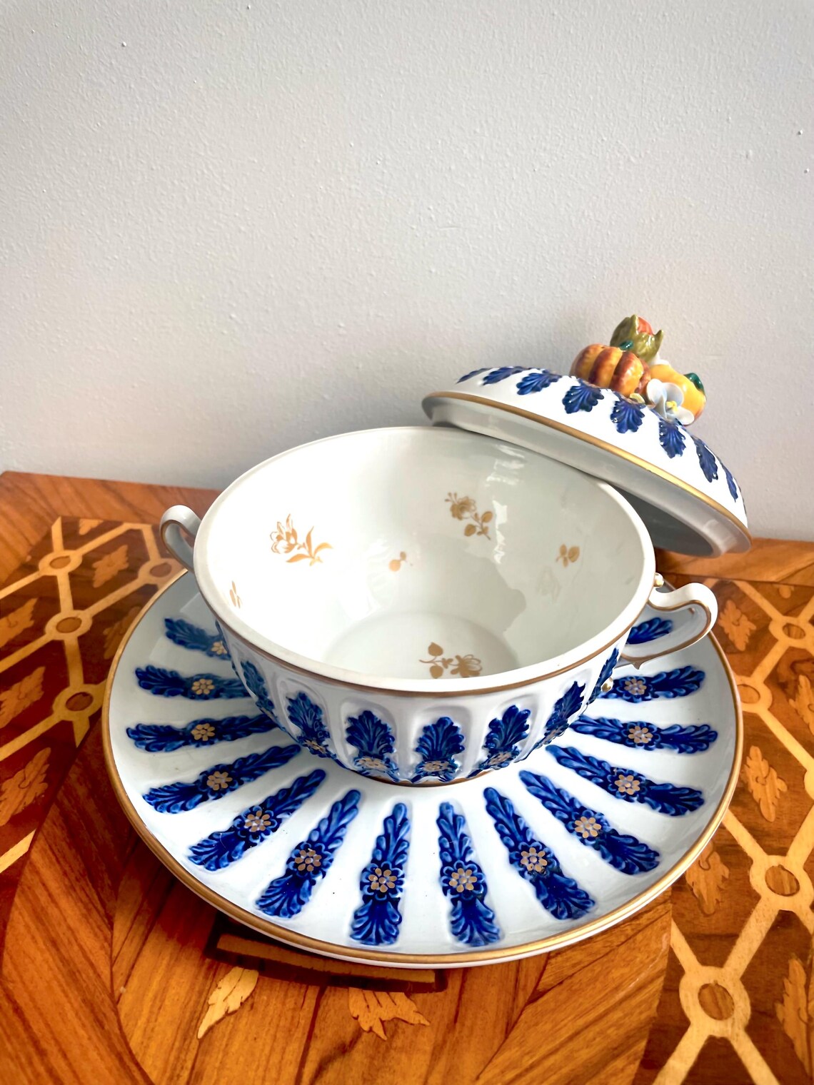 Antique Sèvres Hand-decorated Porcelain Set - Etsy