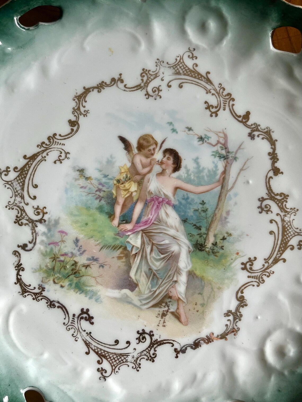Rococo Style Plates in Various Colors and Shapes - Etsy
