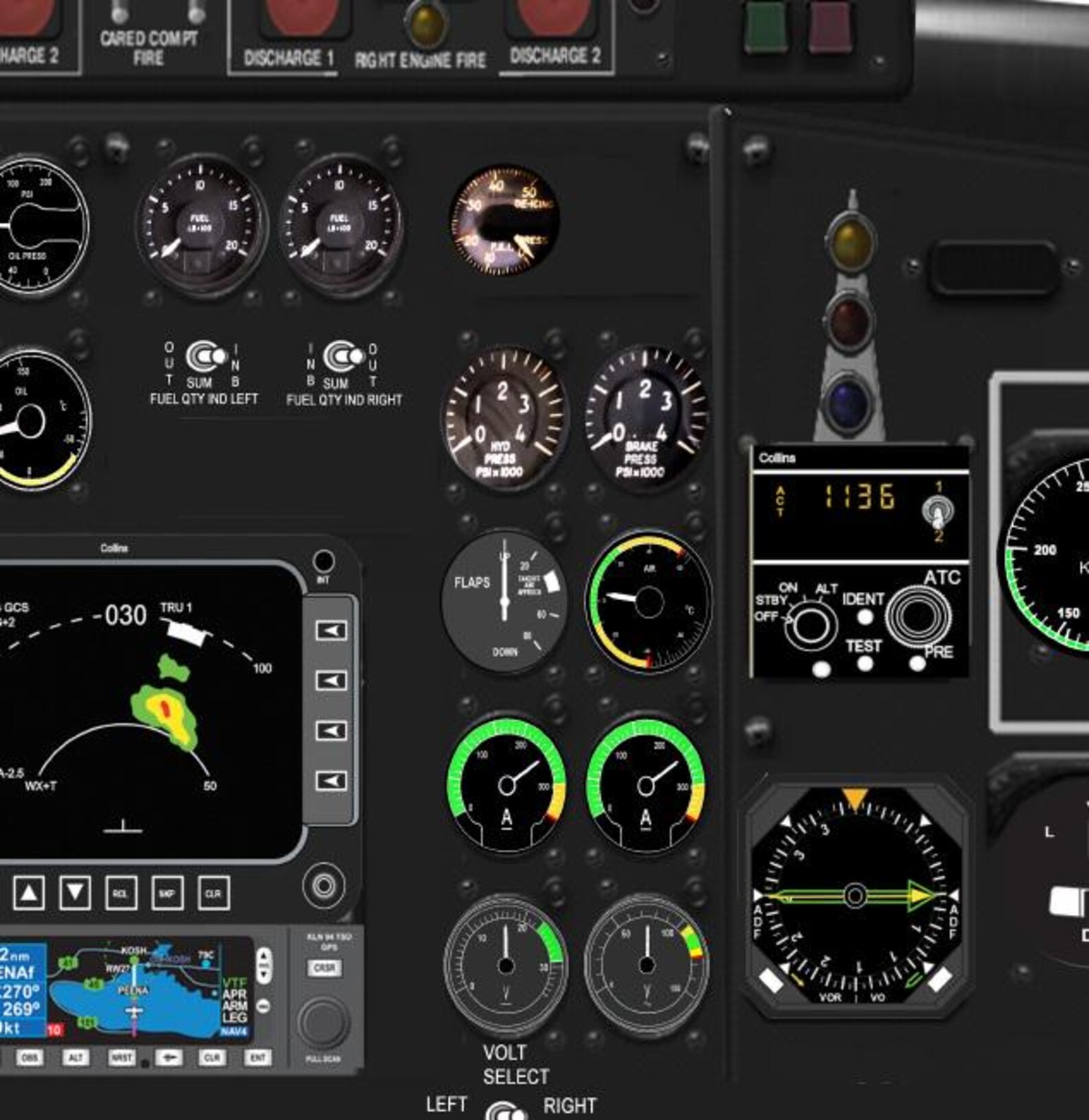CASA 212 Cockpit Poster: Indonesian Aerospace Blueprint (digital ...