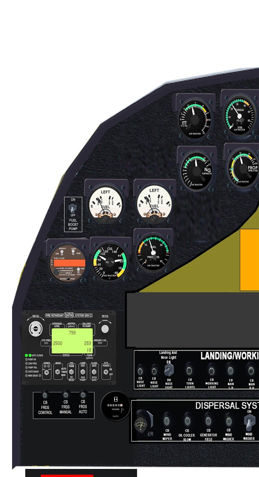 Air Tractor 802 - AT-802 Cockpit Poster Digital Download - Etsy