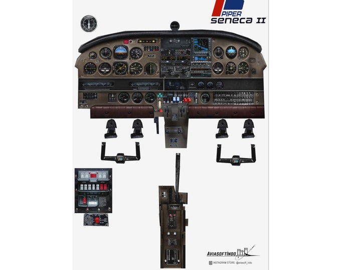 Cessna 172 Cockpit Poster: Analog & R Models (digital Download) - Etsy ...