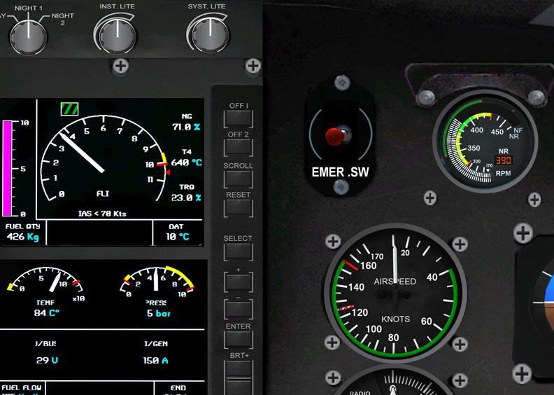 Airbus AS350B3E H125 Helicopter Cockpit Rolled Poster, Aviation Decor ...