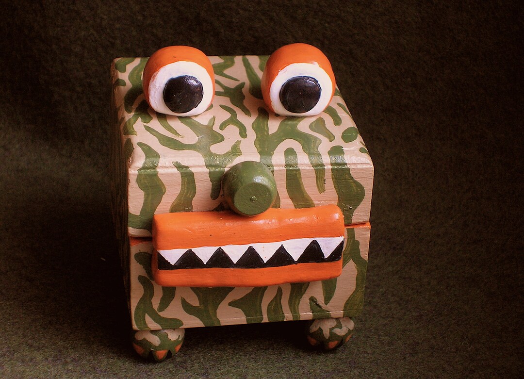 Funny Face Child's Keepsake Box, Child's Jewelry Box, Kid's Trinket Box ...