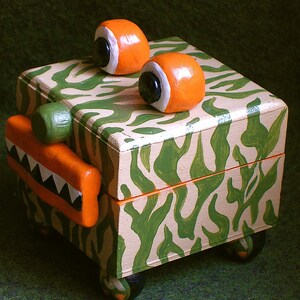 Funny Face Child's Keepsake Box, Child's Jewelry Box, Kid's Trinket Box ...