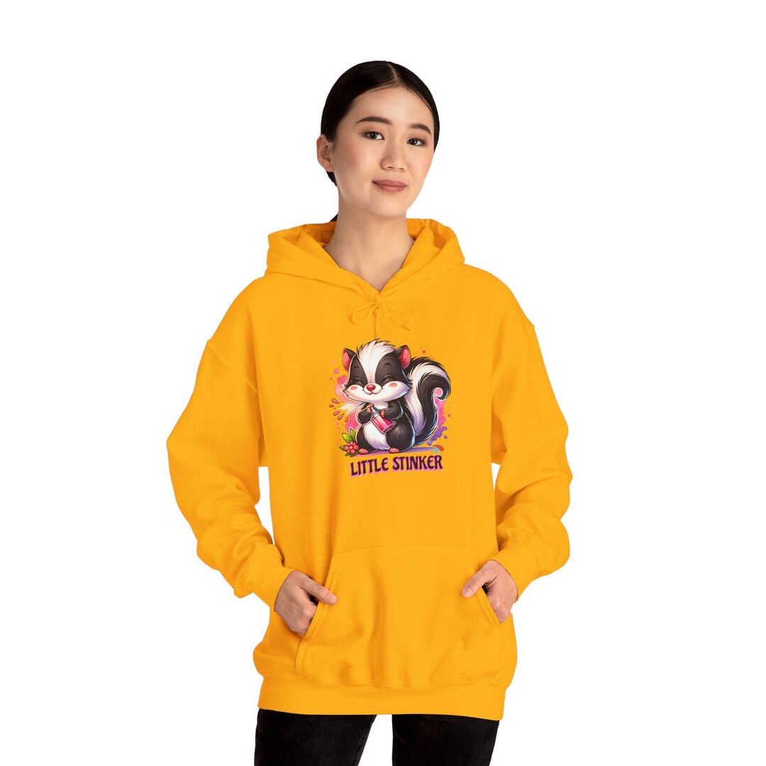 Skunk Perfume Spray Hoodie, Cute Little Stinker Jumper, Novelty Animal ...