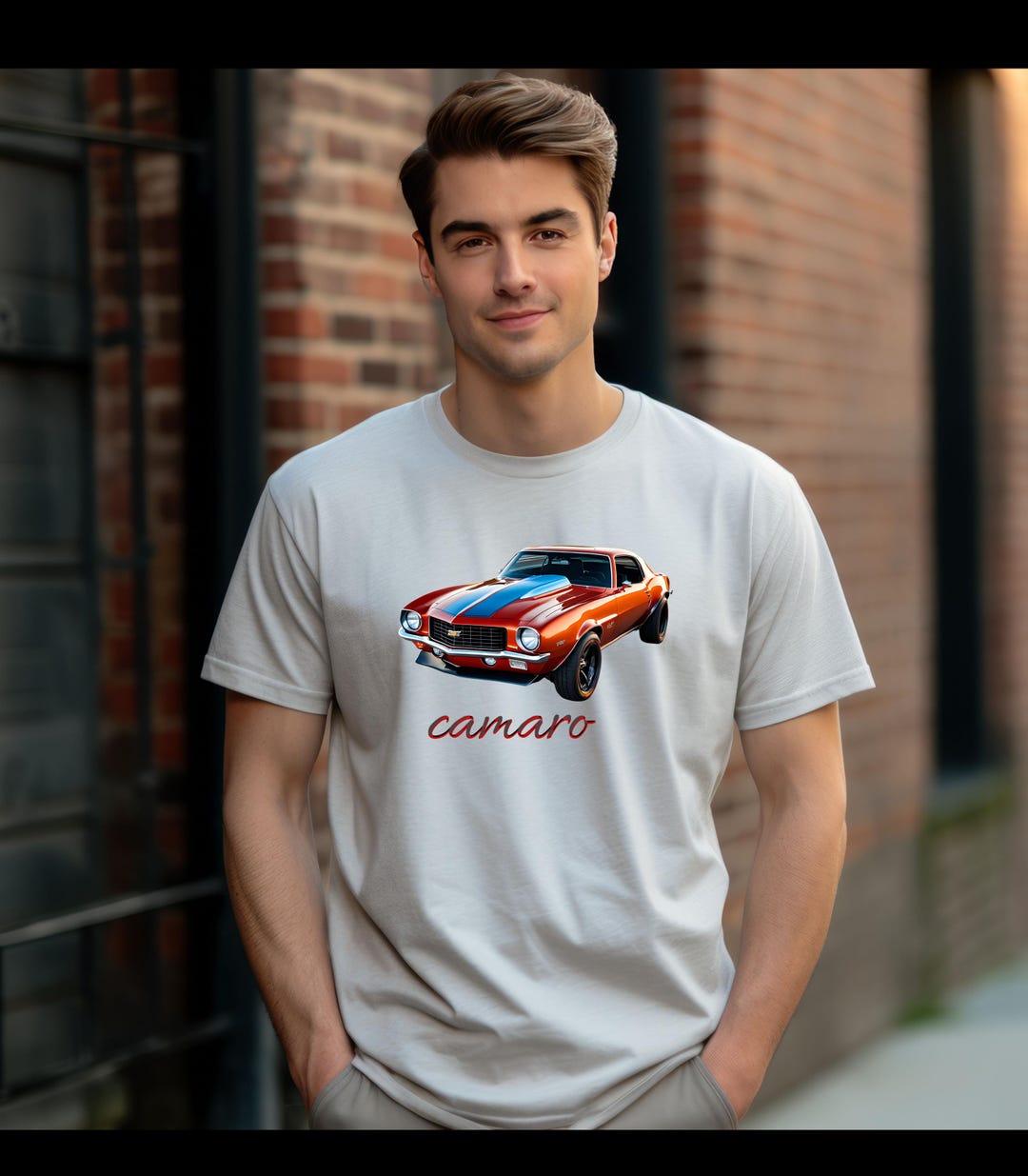 Classic Chevy Camaro T-shirt, Muscle Car Lover Gift, Vintage Automobile ...