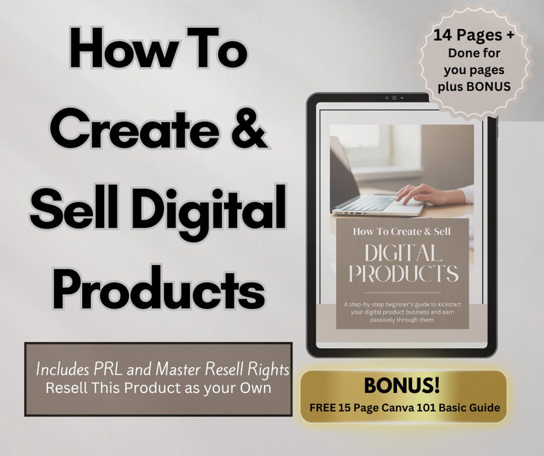How to Create and Sell Digital Products - Etsy