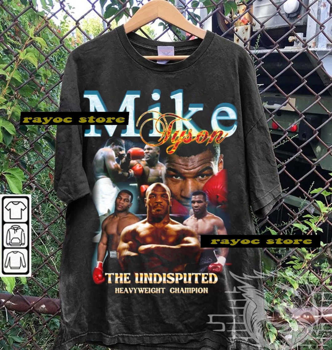 Vintage Bootleg Style Mike Tyson Shirt, Mike Tyson Boxing T-shirt, 90s ...