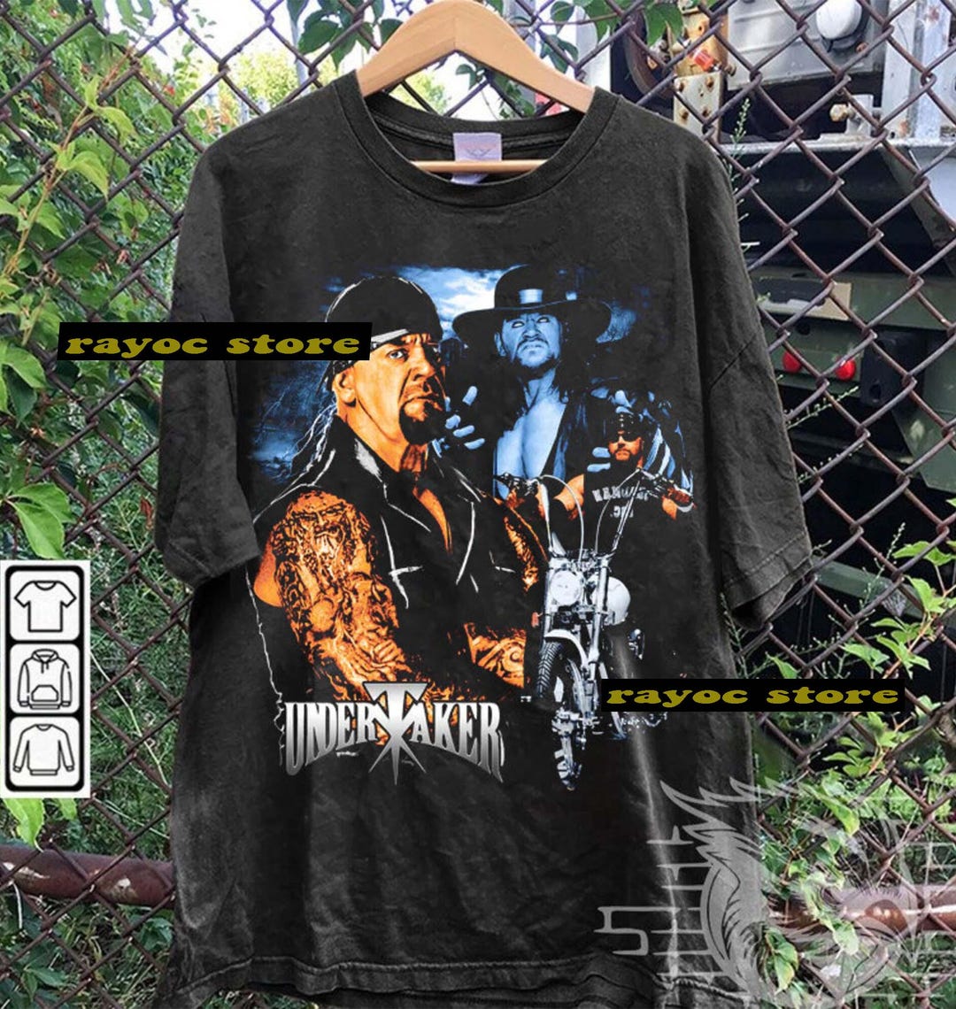 The Undertaker Vintage 90s Bootleg Style T-shirt, Retro the Undertaker ...