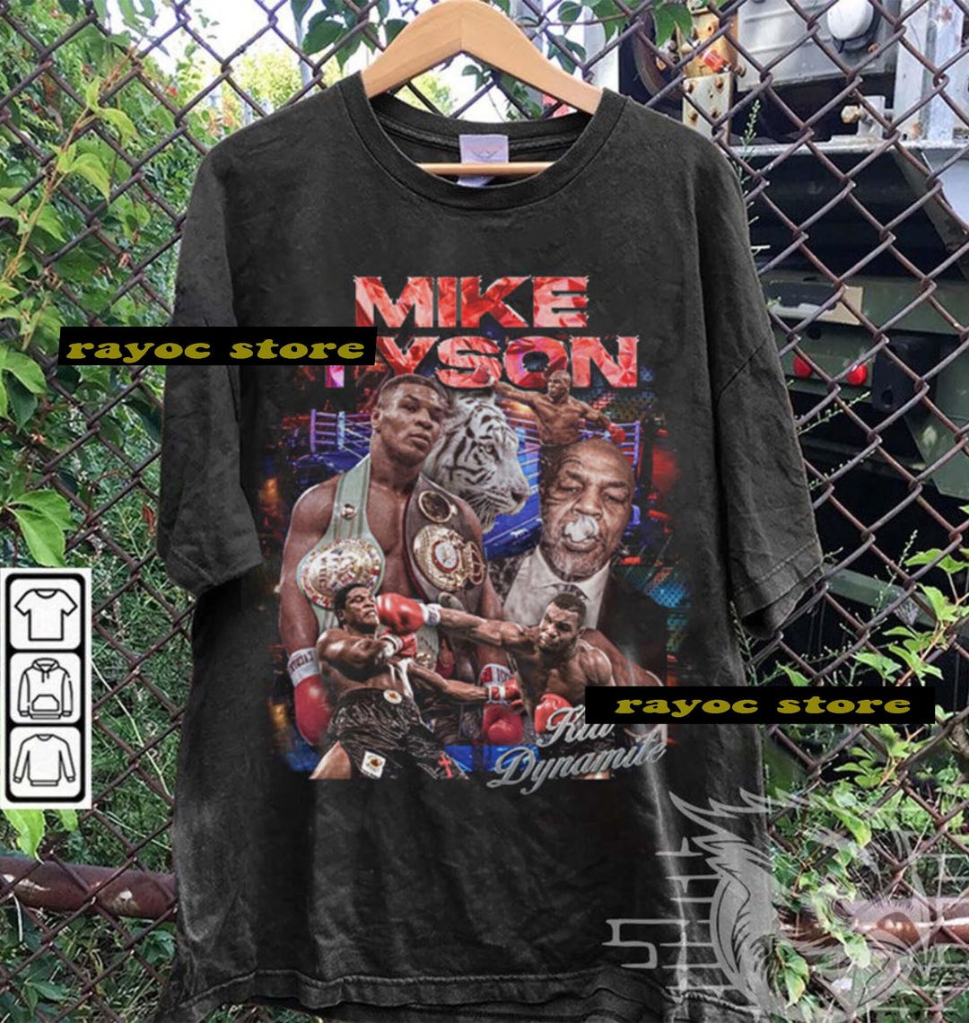 Vintage Bootleg Style Mike Tyson Kid Dynamite Shirt, Mike Tyson Kid ...
