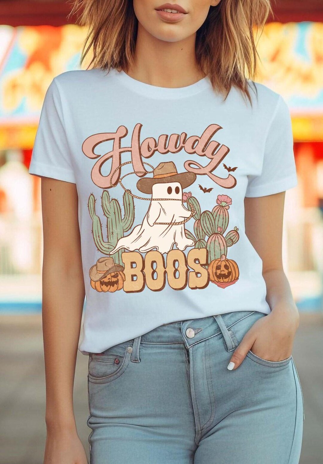 Howdy Boos PNG SVG, Cowboy Ghost Svg Png, Howdy Svg Png, Halloween Fall ...
