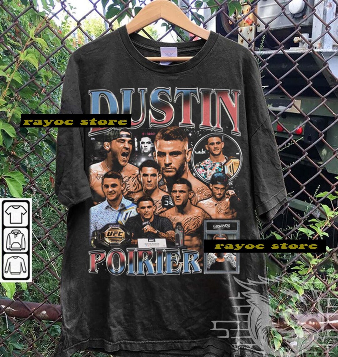 Vintage Bootleg Style Dustin Poirier Shirt, Dustin Poirier Boxing T ...