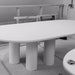 Solid Concrete Stone Organic Irregular Shape Dining Table - Etsy UK