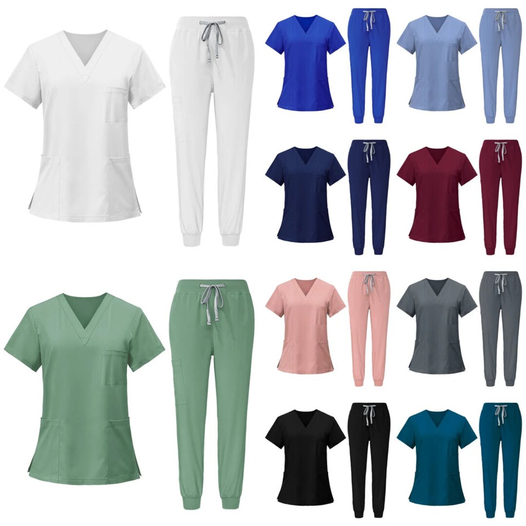 Medical Scrubs Set Free Shipping Worldwide, Women Medical Scrubs Set ...
