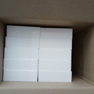 NES Styrofoam Insert Nintendo Game Box Replacement Foam Block- 30 ...