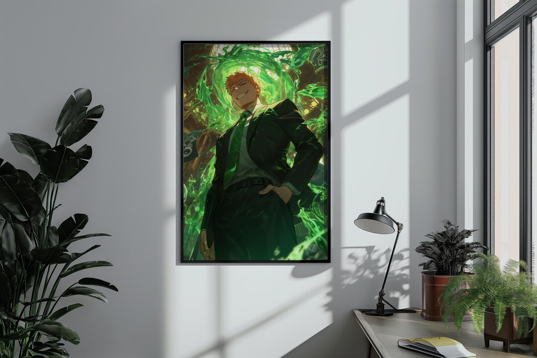 Reigen Arataka Poster, Mob Psycho 100 Dekor, Reigen Arataka Anime ...