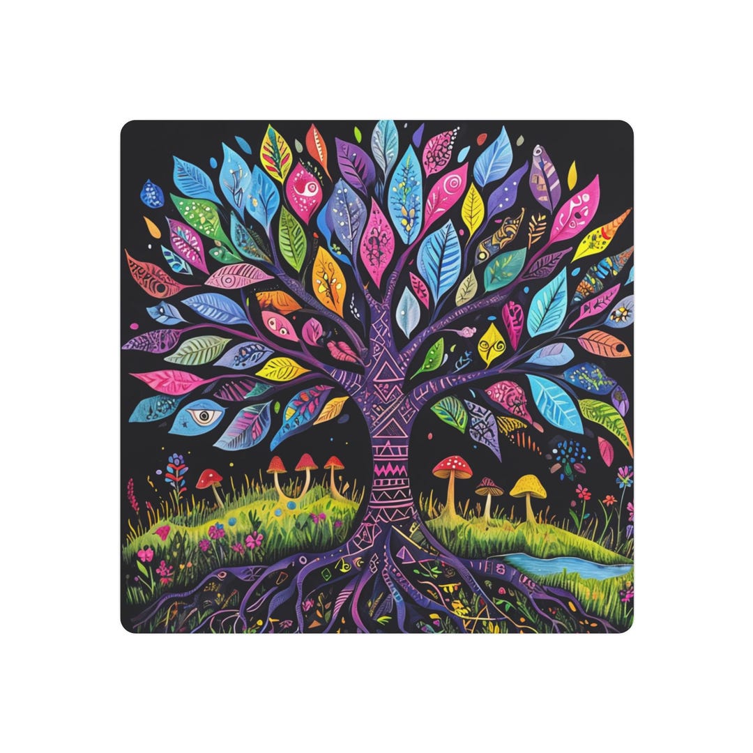 Tree of Life Metal Art Sign, Tree of Life Wall Decor, Outdoor Garden ...