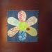 Denim Patchwork Flower Patch, Handmade Fabric Patch, 4x4 Inches, Denim ...