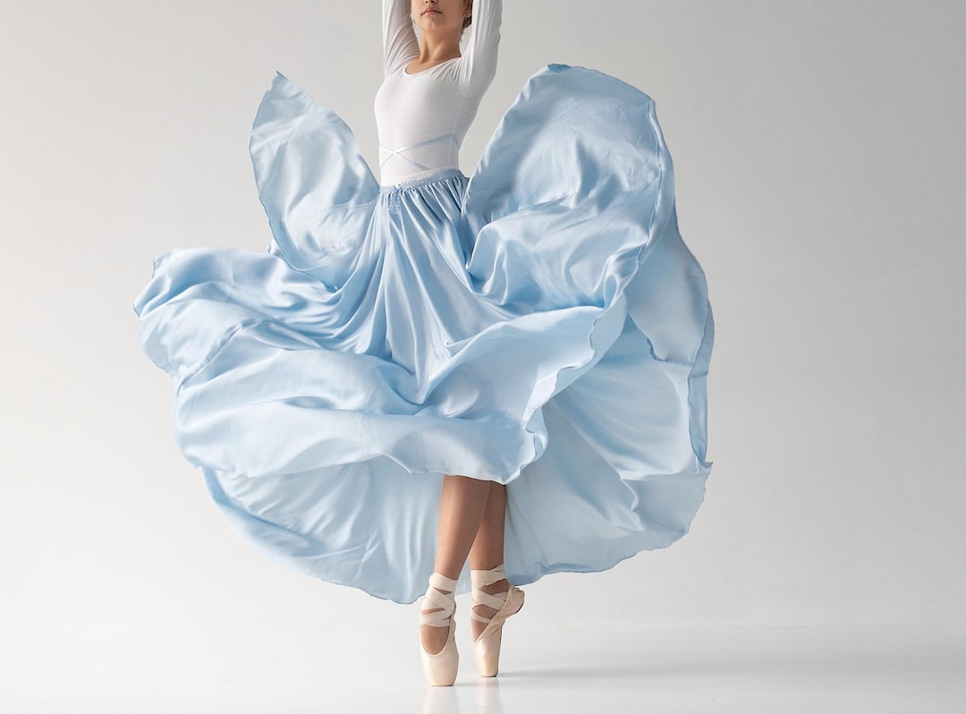 Silk Ballet Skirt That Flies Ballet Photo Shoot Modern Contemporary ...