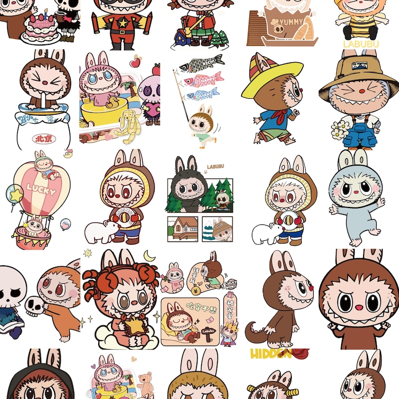 Labubu Png Transparent - Etsy